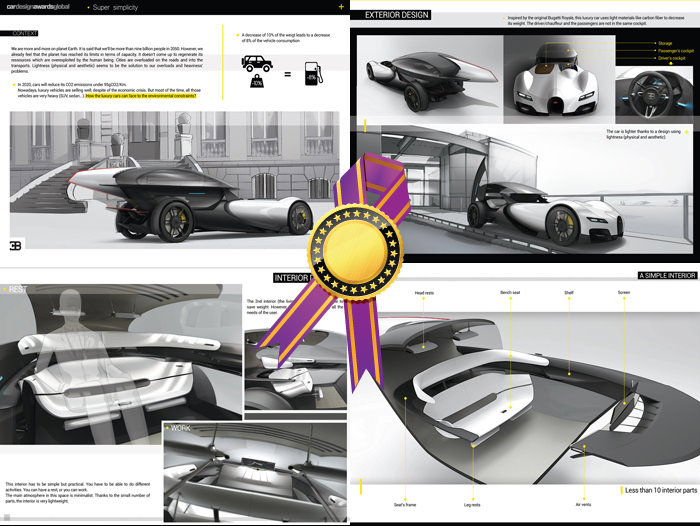 Strate : 2 Lauréats du concours Car Design Awards Global